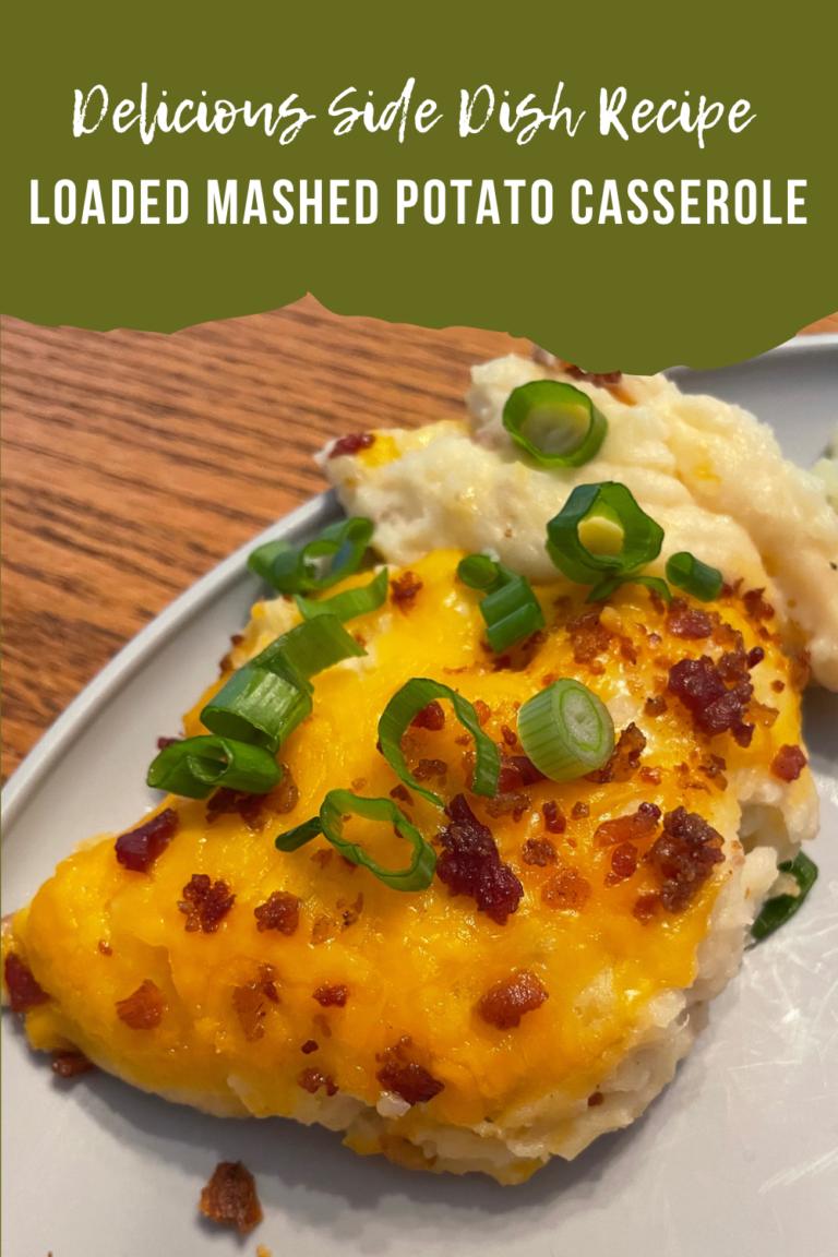 Deliciously Easy Loaded Mashed Potato Casserole Recipe