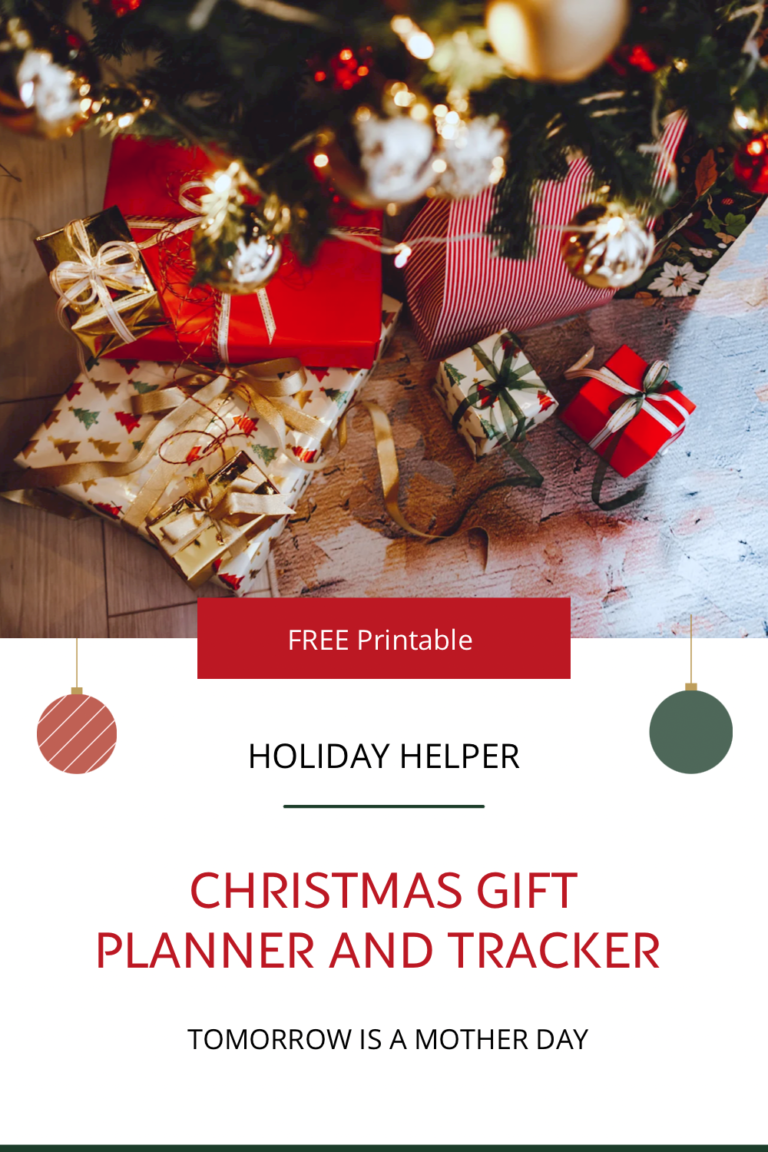 The BEST Christmas Gift Planner and Tracker (+FREE Printable ...