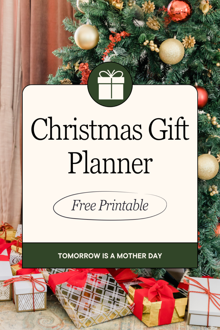 The BEST Christmas Gift Planner and Tracker (+FREE Printable ...