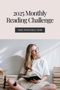 2025 Monthly Reading Challenge (+ Free Printable!) - Tomorrow is a ...