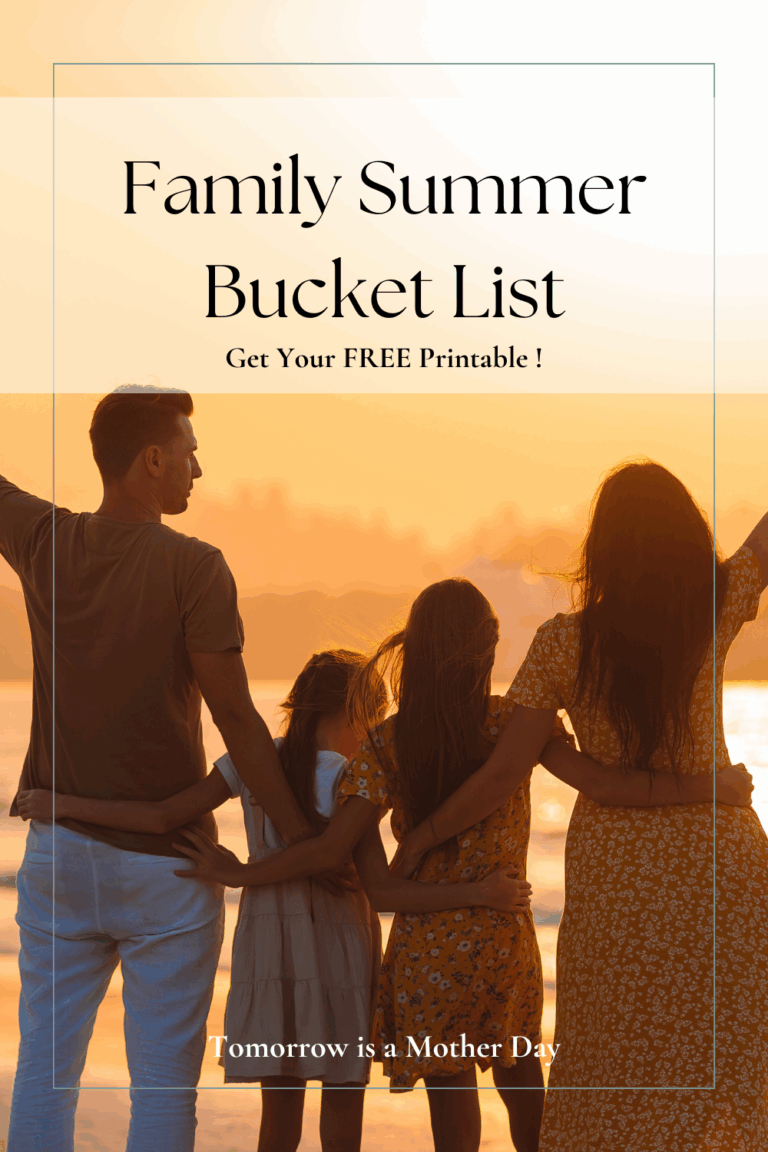 Family Summer Bucket List (+ FREE Printable For Your Family) - Tomorrow ...