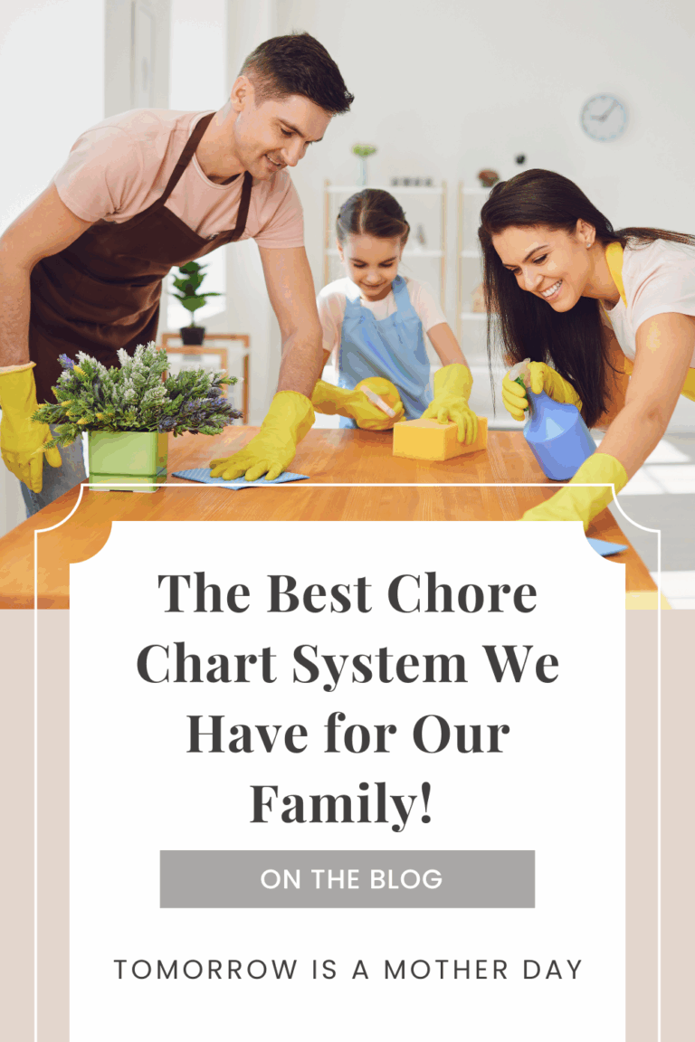 The Best Chore Chart System We Have for Our Family! - Tomorrow is a ...