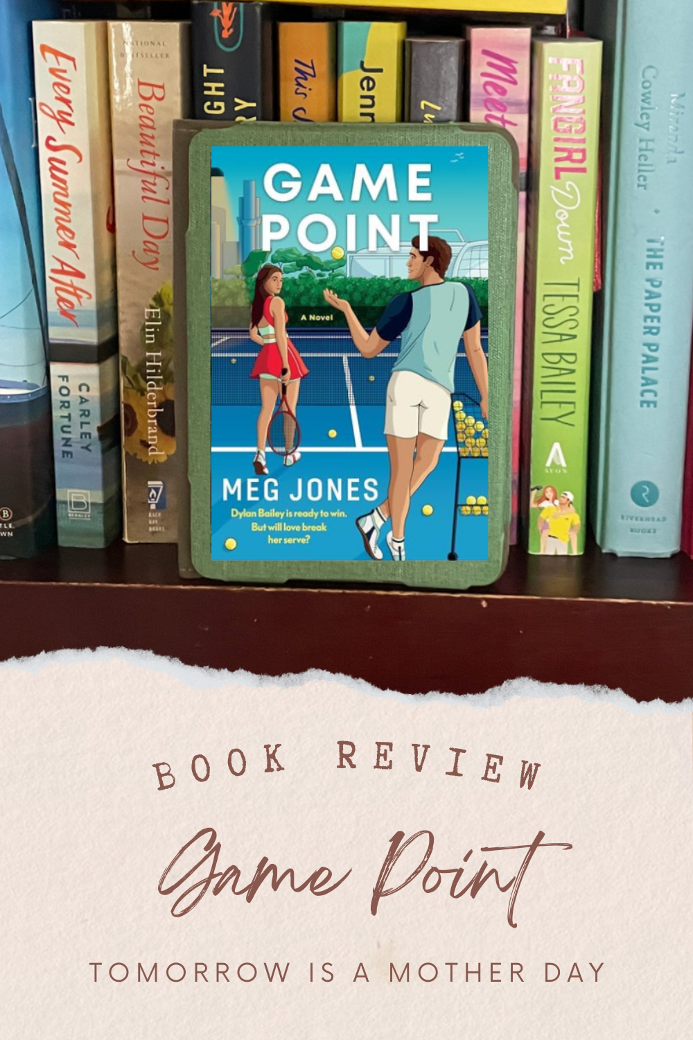 Game Point by Meg Jones NetGalley Book Review - Tomorrow is a Mother Day